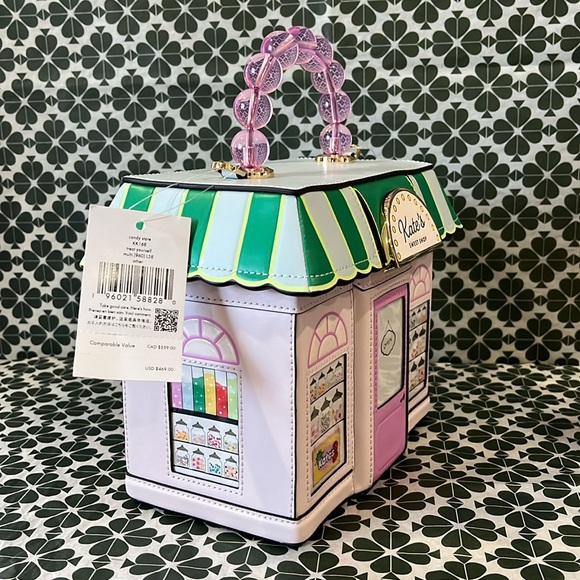 kate spade | Bags | Kate Spade Treat Yourself 3d Sweet Candy Shop House ...